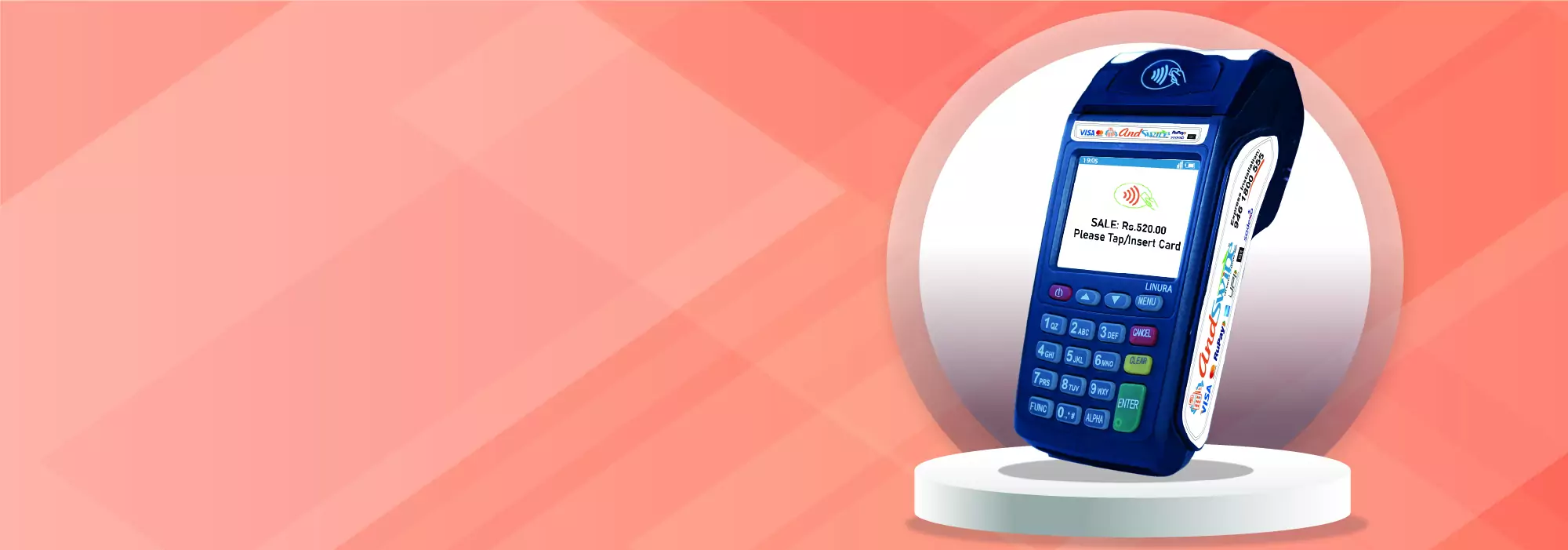 AndSwipe | Card Swipe Machine | POS Machine